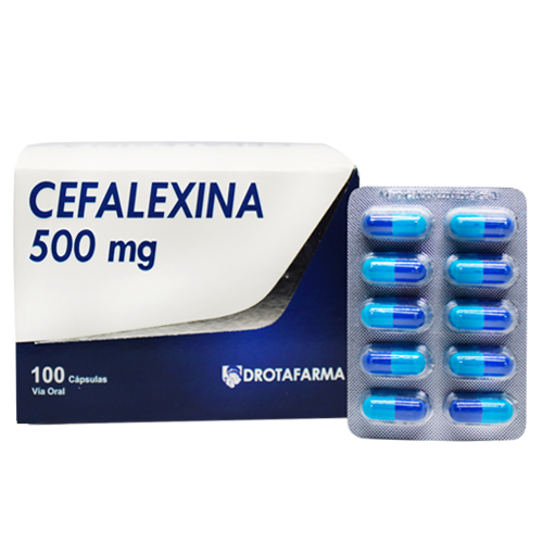 Cefalexina 500 mg - Drotafarma