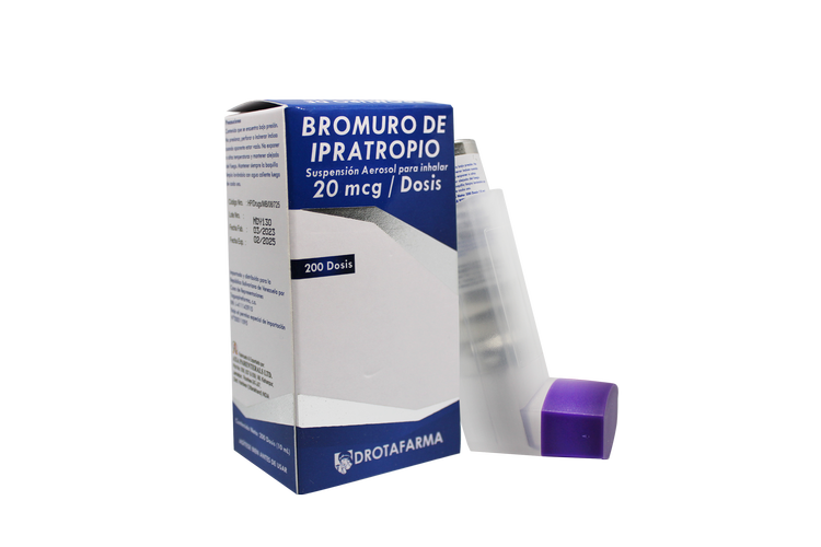 Bromuro de Ipratropio 20mcg - Drotafarma