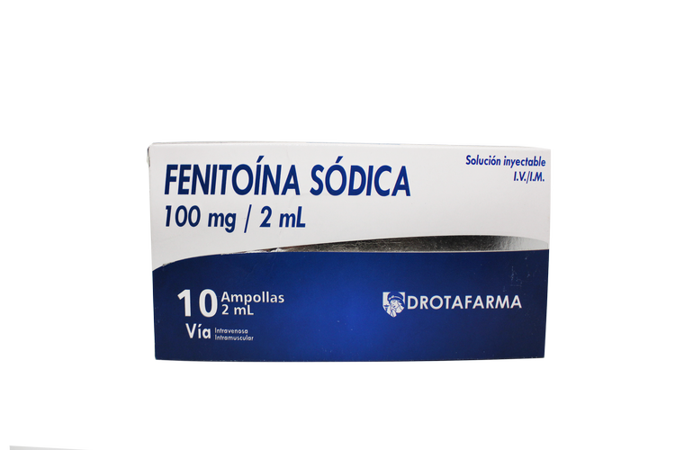 FENITOINA SODICA AMP 100MG/ML - Drotafarma