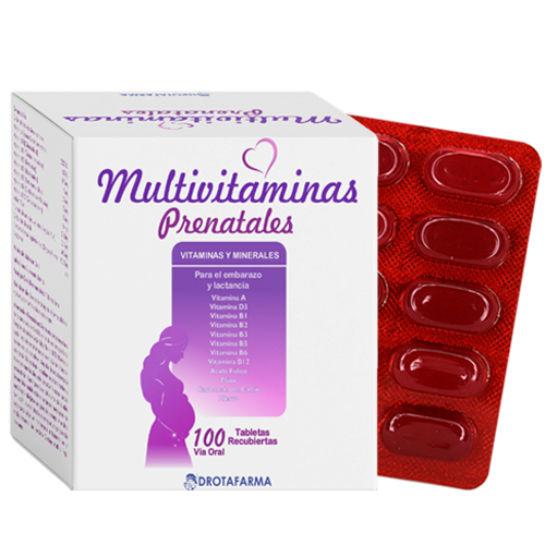 Multivitaminas Prenatales - Drotafarma