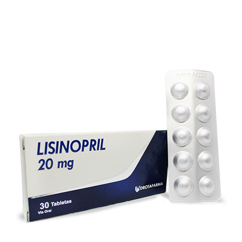 Lisinopril 20 mg - Drotafarma
