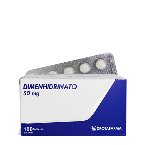 Dimenhidrinato 50 mg - Drotafarma